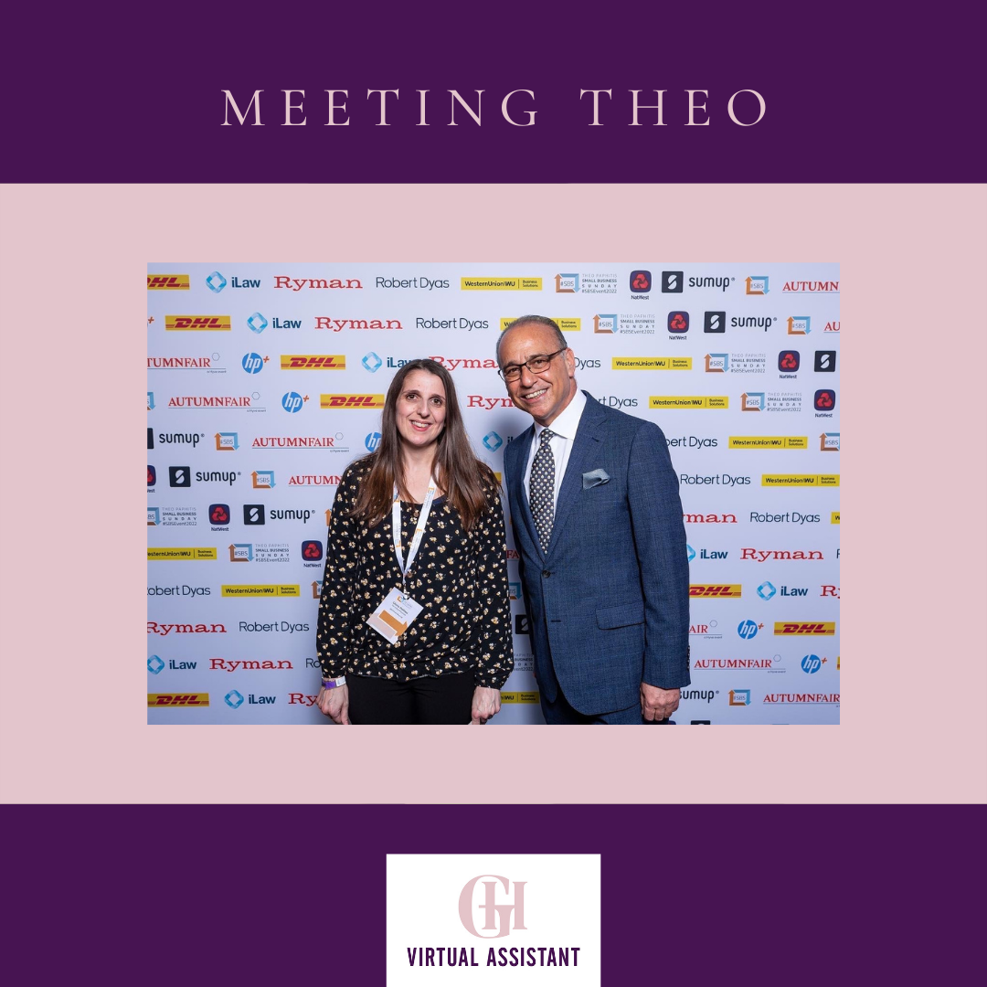 Meeting Theo Paphitis | GH Virtual Assistant